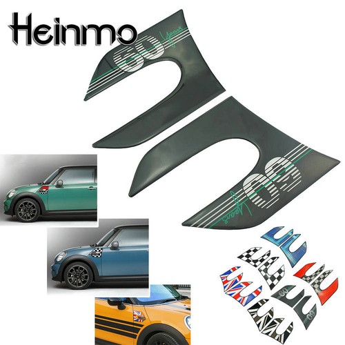 Car Side Wing Scuttles Fender Stickers Decals For Mini Cooper S JCW F55 ...