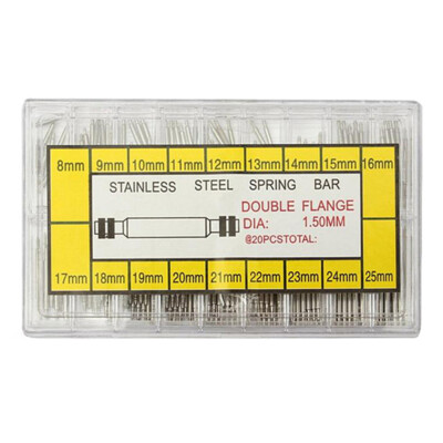 270pcs Watchmaker Watch Band Spring Bars Strap Link Pins Steel Repair ...