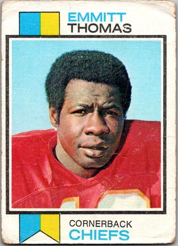 1973 Topps Emmitt Thomas Kansas City Chiefs #107 | eBay