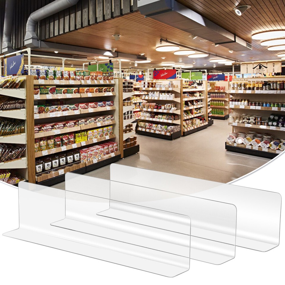 Plastic Shelf Dividers Pvc Shelf Divider Closet Storage Separator | eBay