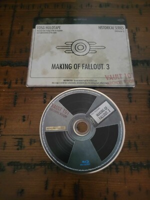 Fallout 3 Making of Fallout 3 Blu-ray disc Vault 101 Archive Room New ...