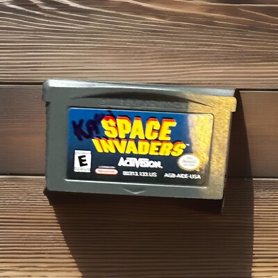 Space Invaders (GBA, 2002, authentic cart only, great condition ...