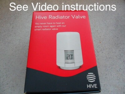 Hive Active Smart Radiator Valve Control +Video Instructions ,Fast ...