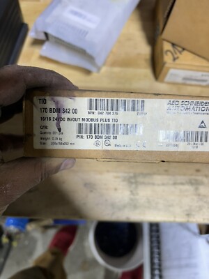 Schneider Automation Modicon, 170 BDM 342 00, 16/16 24VDC I/O Modbus ...