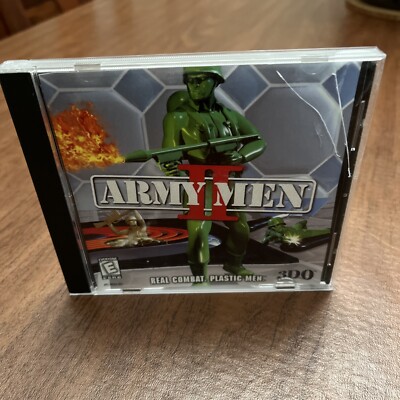 Army Men II (Army Men 2) PC Computer Video Game 3DO Real Combat Plastic ...