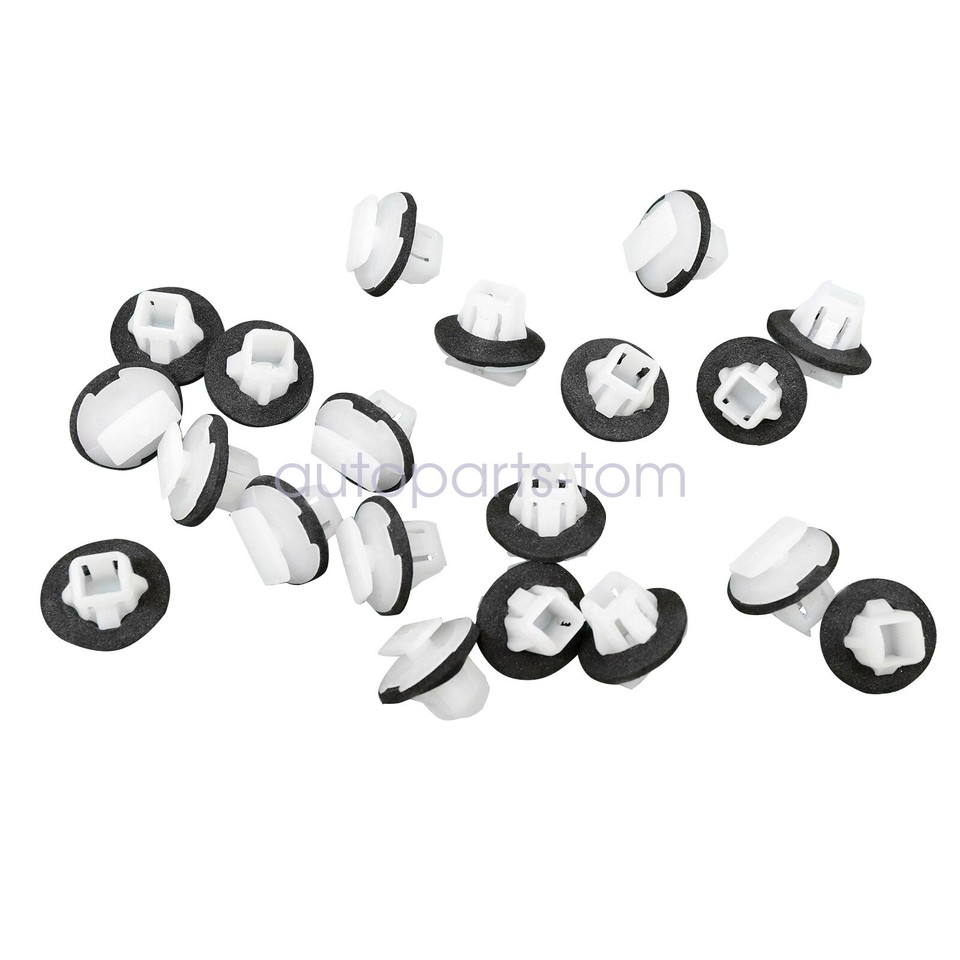 20pcs Wheel Arch Trim Clips Set Wing Moulding For Nissan Juke X-Trail ...