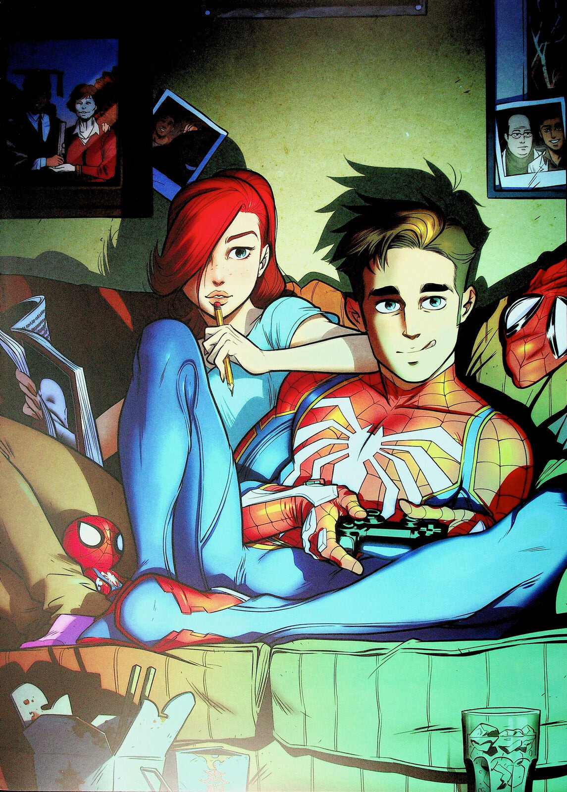 Spider Man Peter Parker And Mary Jane