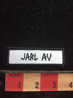 JARL AV Tab Patch S74P | eBay