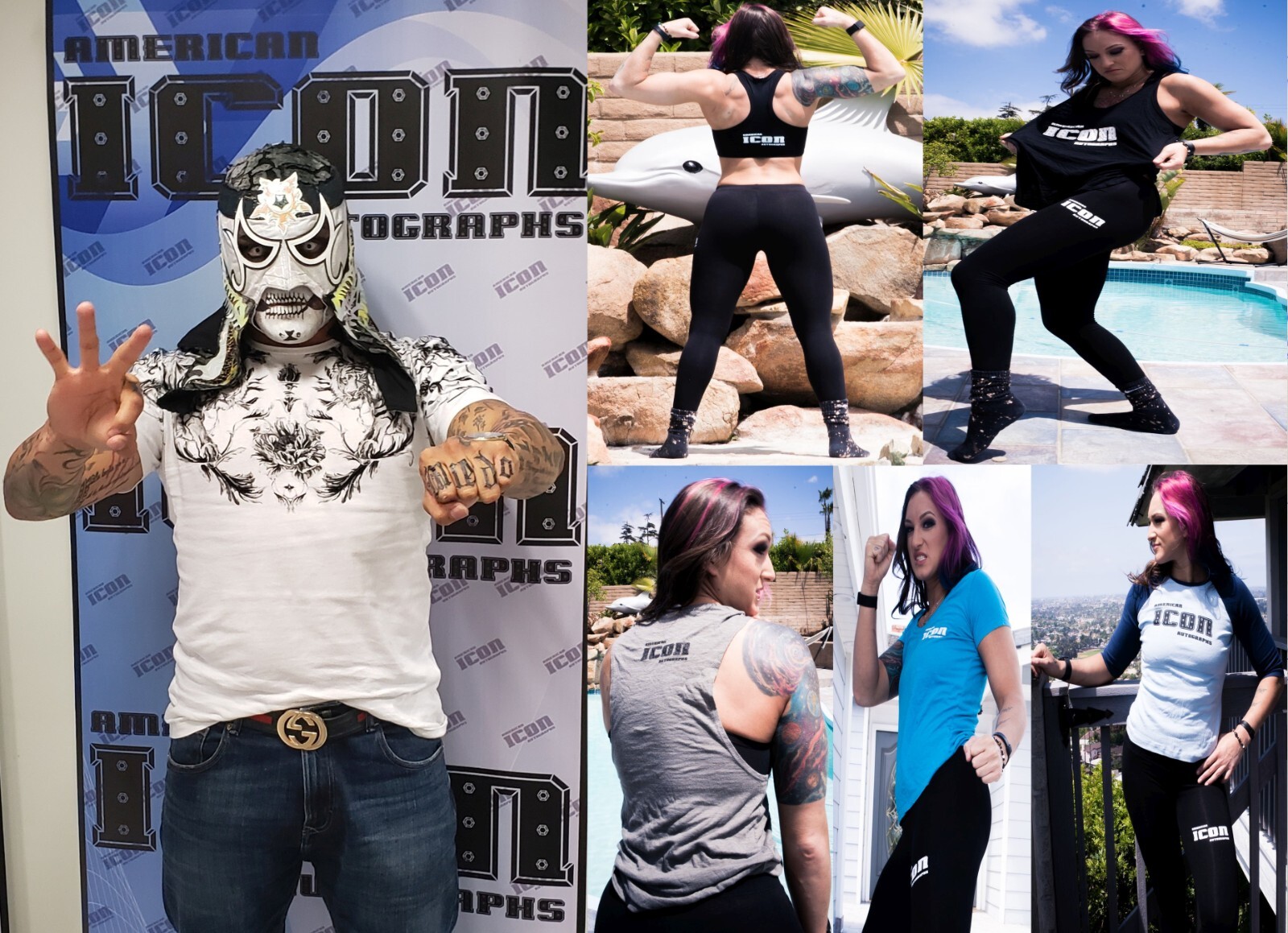 Maryse Ouellet Signed 13x19 Poster BAS COA Miz & Mrs Mizanin WWE Photo ...