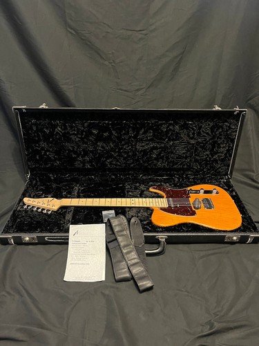 2006 Tom Anderson T-Classic Tele Guitar in Translucent Amber 1-Piece ...
