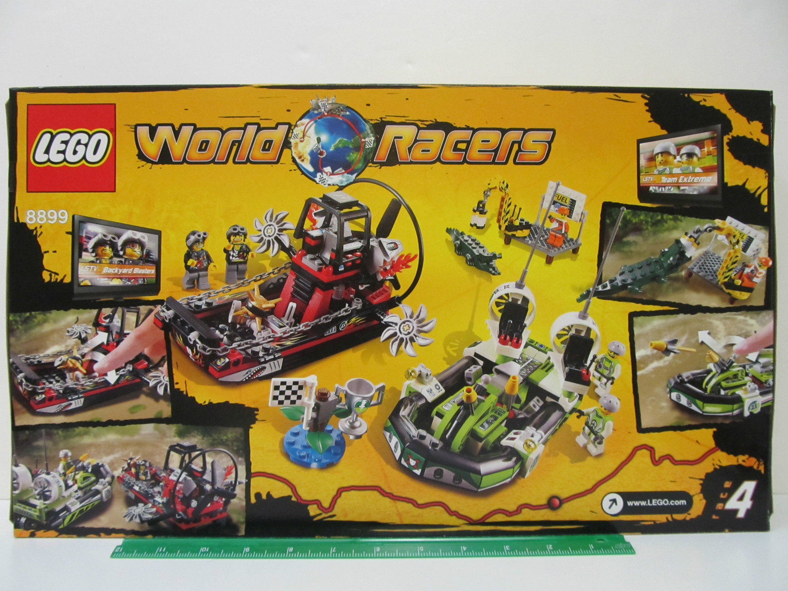 LEGO World Racers 8899 - GATOR SWAMP - Race 4 - 354 piece set - Ages 7 ...