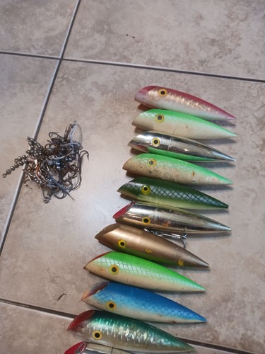 Lot Of 11 Salmon J-plug Fishing Lures | eBay