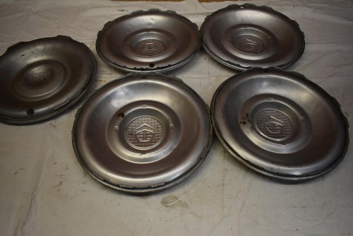 4 1955 Dodge Royal Lancer 15” Hubcaps Coronet Oem Convertible Rat Rod ...