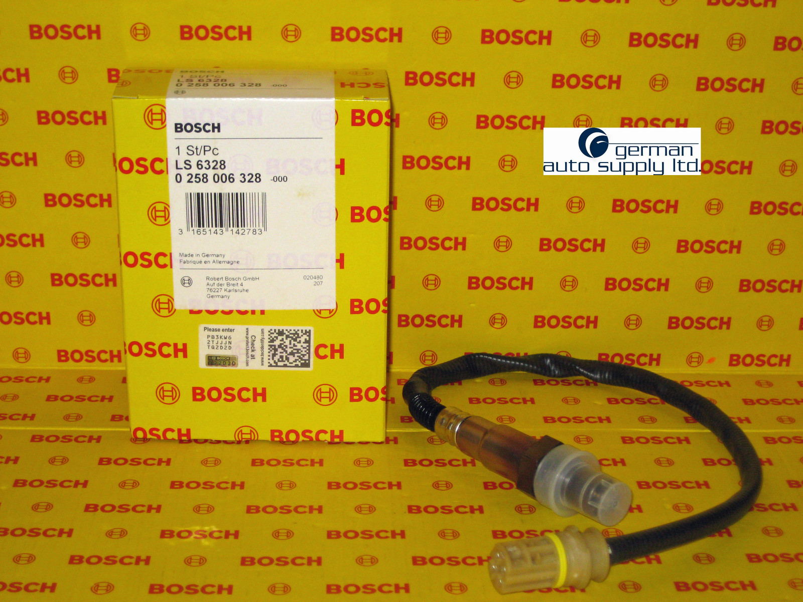 Mercedes-Benz Oxygen Sensor - BOSCH - 0258006328, 16328 - NEW OEM MB | eBay