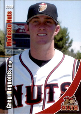 2006 Modesto Nuts Grandstand #32 Greg Reynolds Pacifica California ...