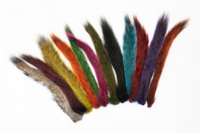 Veniard Grey Squirrel Tail Natural or Dyed Fly Tying Fly Fishing Salmon ...