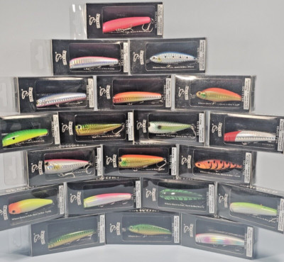 8 PCS fishing lures lot new in box MULTICOLOR 2 triple hooks. For Trout ...