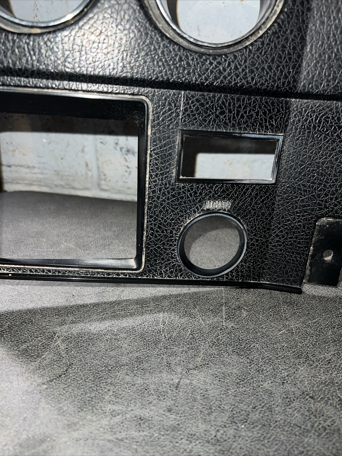 1981-1983 Chevy GMC Truck DASH BEZEL Black C10 K5 K10 Square body GM ...