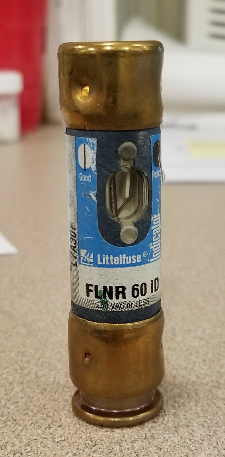 (1) Used Littelfuse FLNR 60 AMP ID Series Time Delay Fuse | eBay