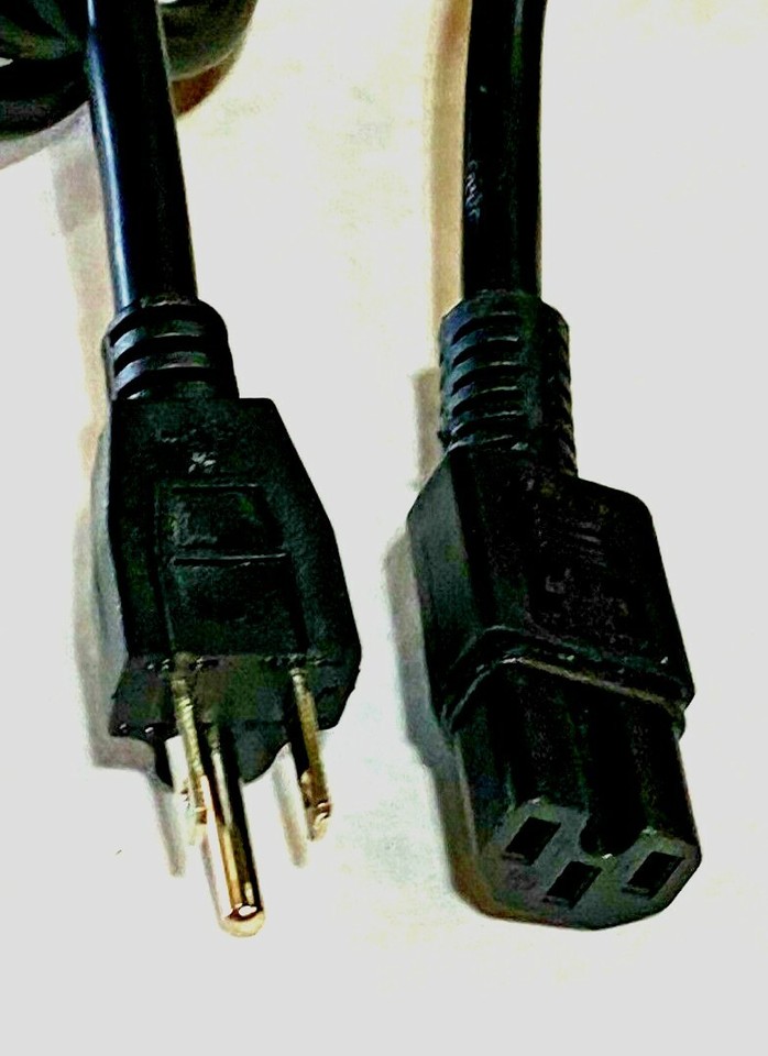 CAB-TA-NA, 8ft AC Power Cord - US 15 Amp 14 awg Heavy Duty | eBay
