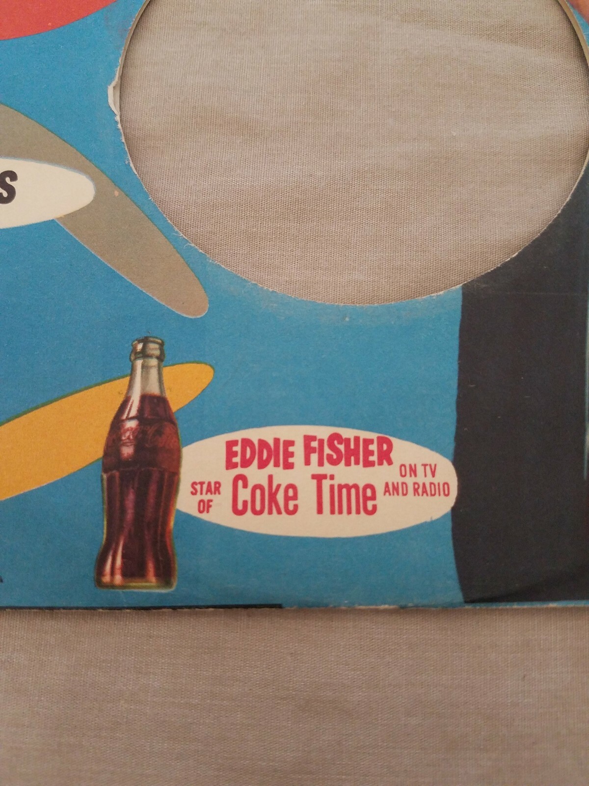 EDDIE FISHER Sings, Star Of Coke Time On TV And Radio *RARE SLEEVE* | eBay
