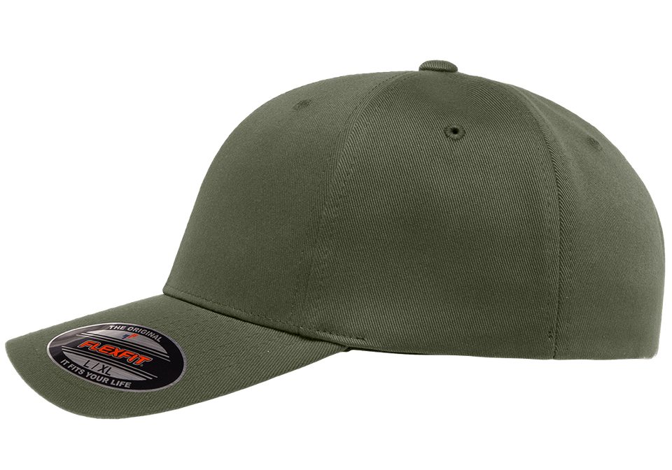 FLEXFIT Classic ORIGINAL 6-Panel Fitted 6277 Baseball Cap HAT S/M L/XL ...
