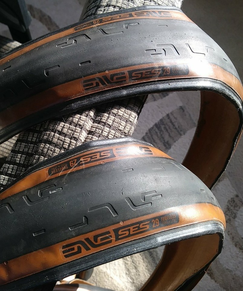 Used Pair ENVE SES 700 x 29C Tubeless Folding Tire | eBay