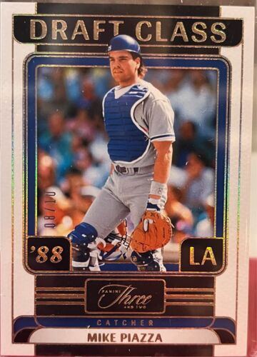 2024 Panini Three and Two Mike Piazza Draft Class Holo Gold /10 Dodgers ...