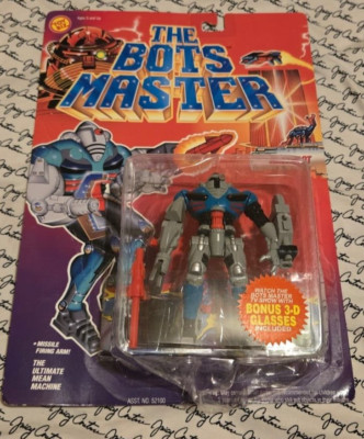 1994 Toybiz - The Bots Master - GREENBOT w/ Missile Firing Arm - Mean ...