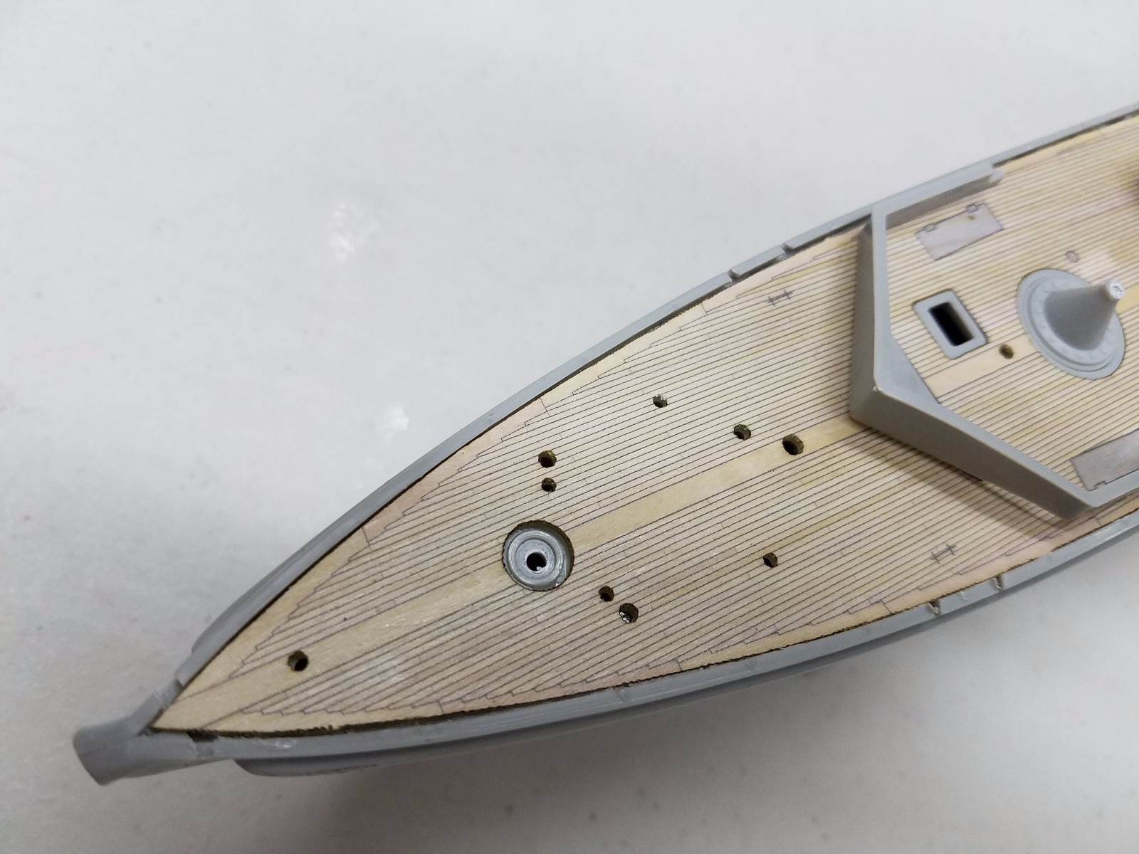 Wood Deck for 1/74 WWI Sub Chaser (fits Glencoe/Ringo) by Scaledecks ...