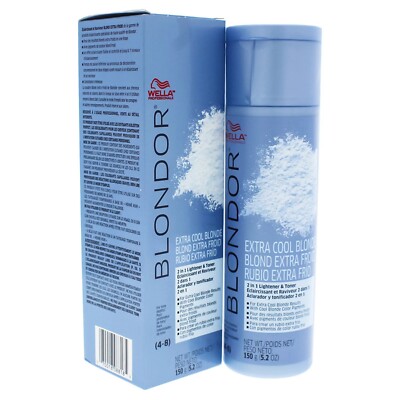 Wella Blondor Extra Cool Blonde Powder Lightener, 5.2 oz | eBay