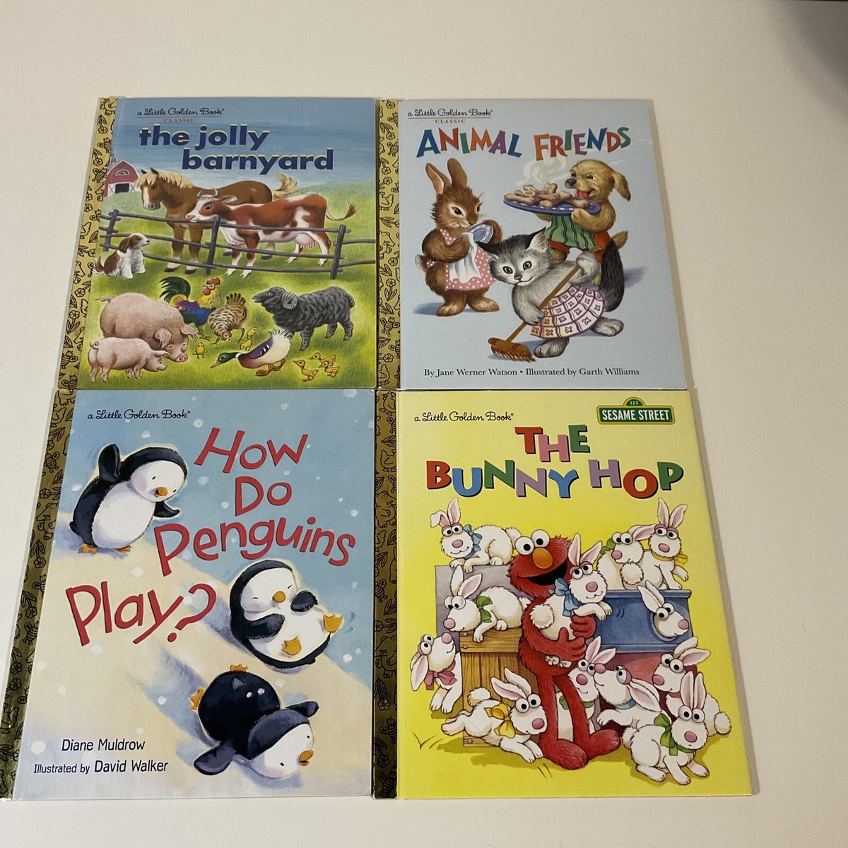 Jolly Barnyard Little Golden Book THE BOSS OF The Barnyard A Golden