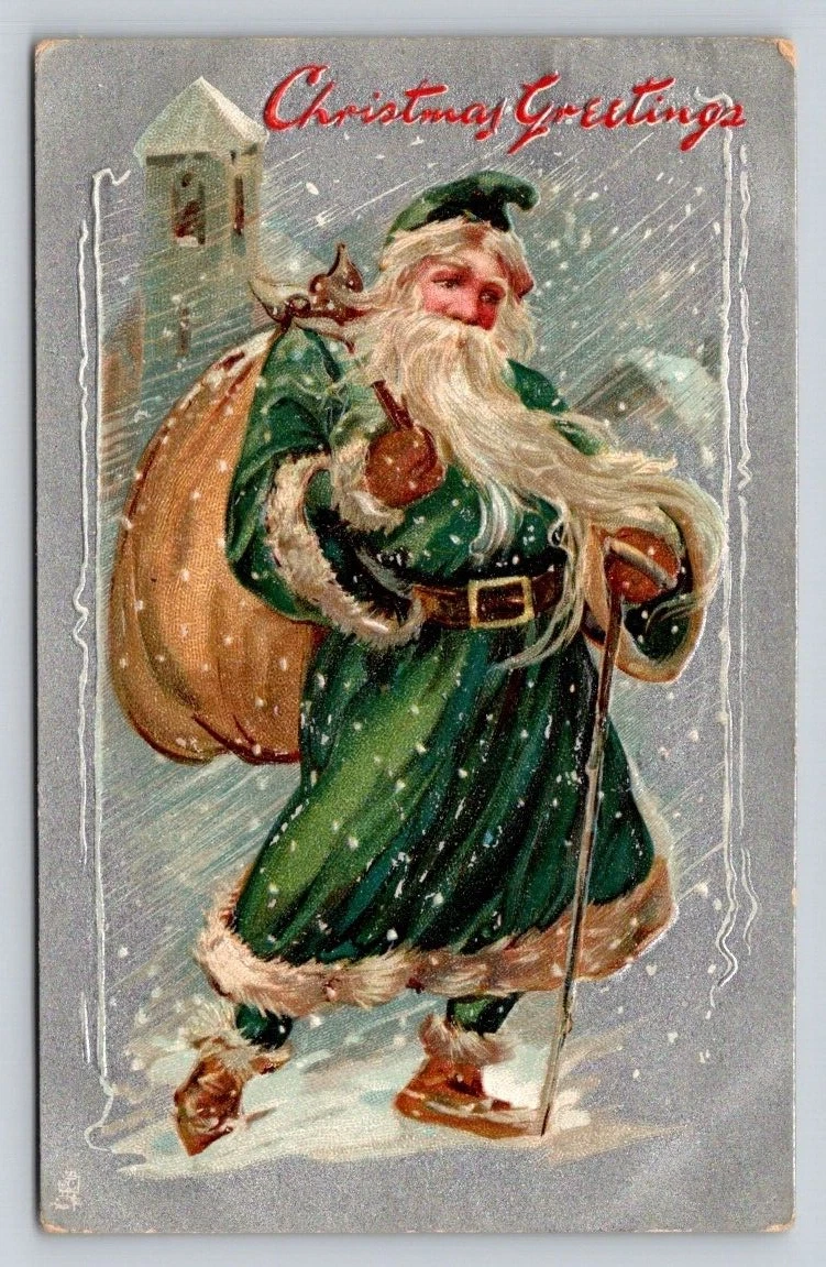 Father Christmas Green