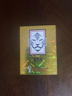 FIFA World Cup Qatar 2022 KFA FOIL LOGO- Panini Sticker | eBay