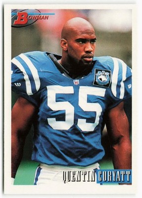 1993 Quentin Coryatt Bowman - Indianapolis Colts | eBay