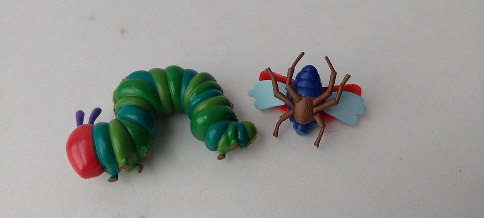 The Very Hungry Caterpillar & Ladybug PVC Toy Figure Cake Topper Eric ...