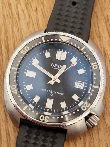 Seiko automatic divers watch NH35 Modded Willard 6105 turtle case Mod ...