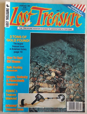 Lost Treasure Magazine February 1990 - Treasure Hunting Gold ...