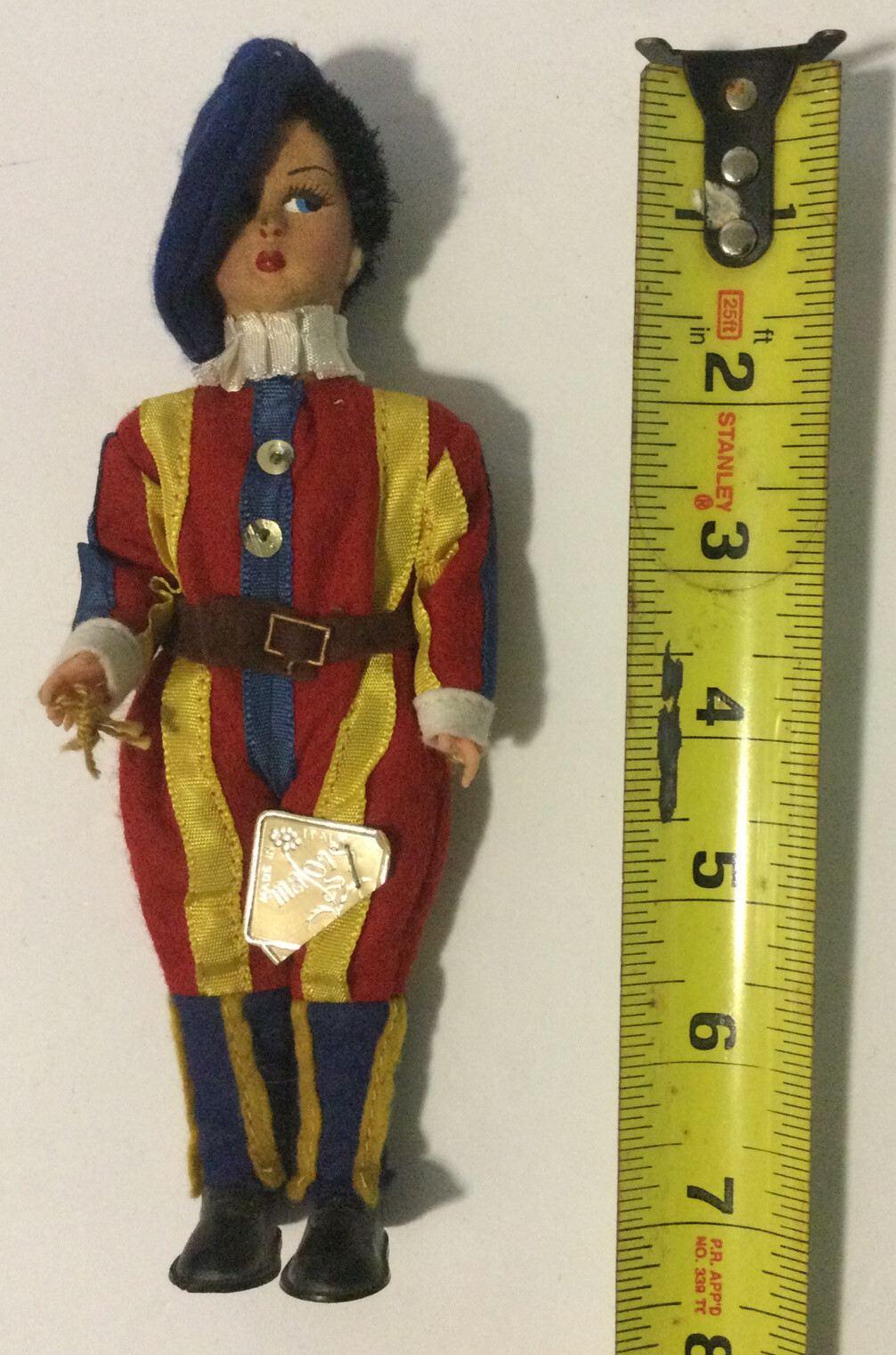 Vtg Magis Roma Vatican Swiss Guard Doll Made in Italy by Magis Felt ...
