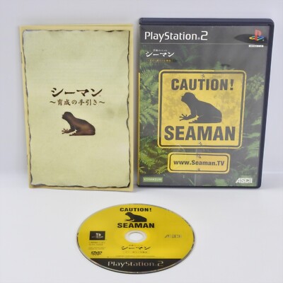 SEAMAN PS2 Playstation 2 For JP System ccc p2 | eBay