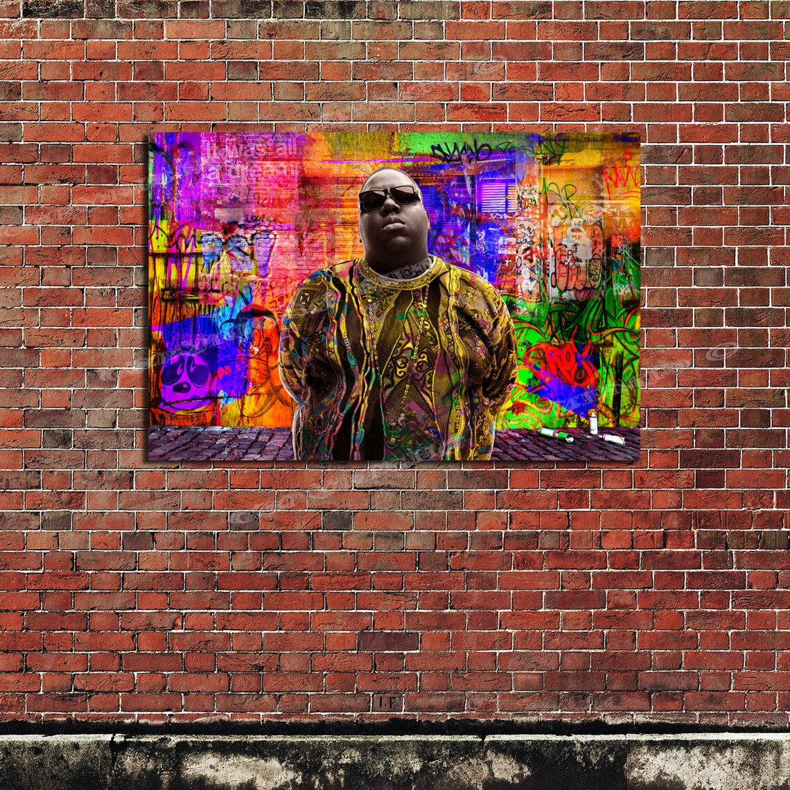 Biggie Smalls Straßenkunst
