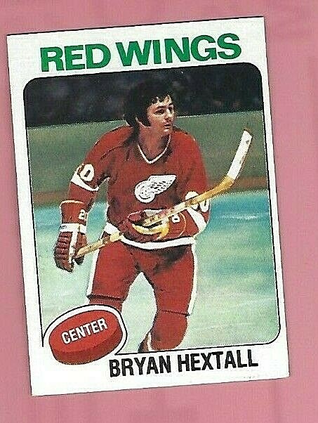 1975-76 TOPPS BRYAN HEXTALL HOCKEY CARD #26 EX | eBay