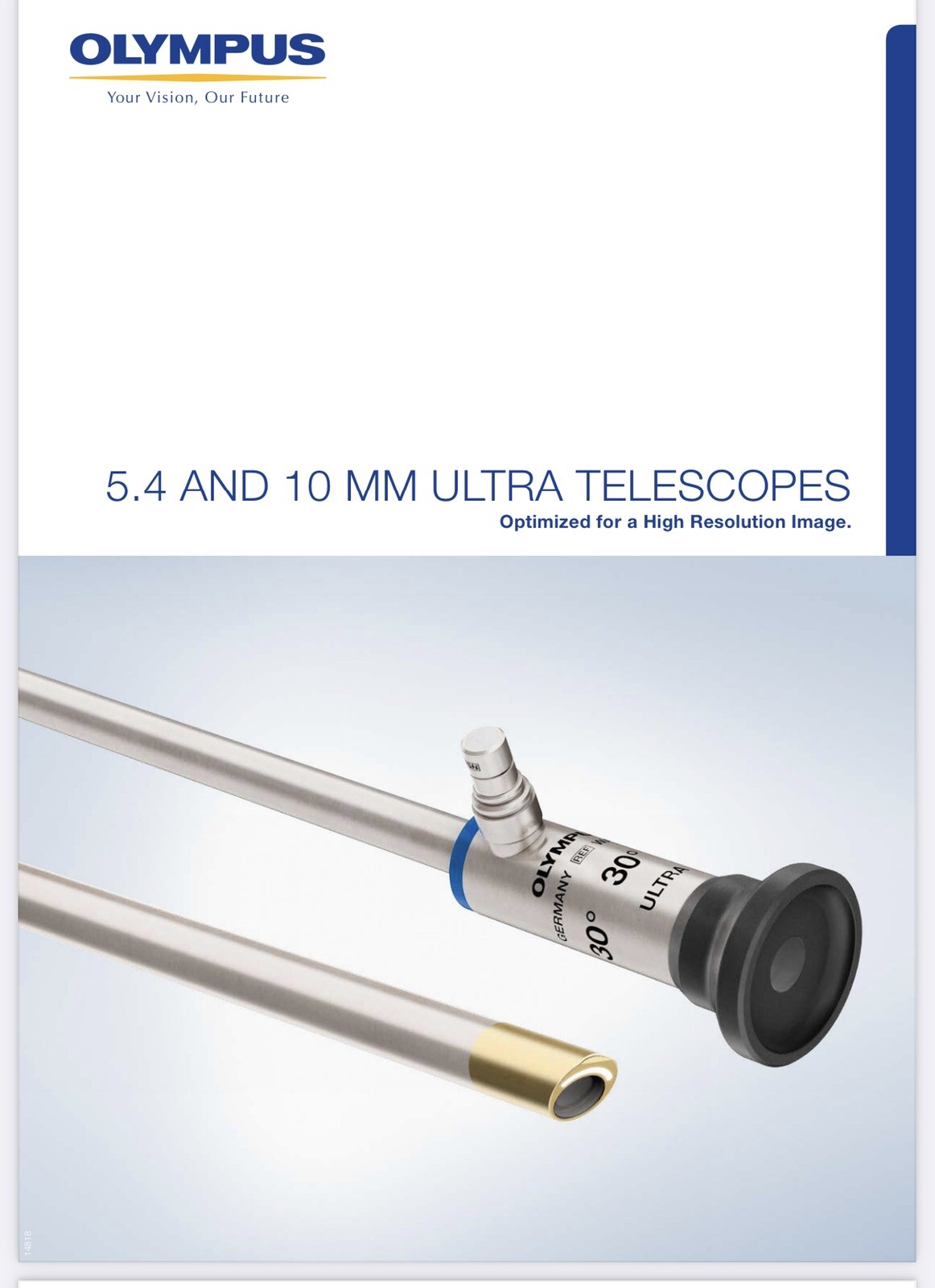 Olympus WA4KL130 Ultra Telescope 10mm 30 Deg. Laparoscope. All Sizes ...