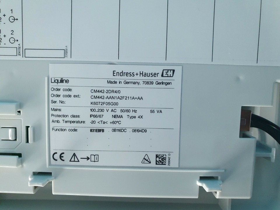 ENDRESS+HAUSER CM442 Liquiline CM442-2DR4/0 Transmitter | eBay