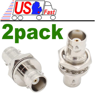 Pair of Shure 95A8994 BNC Antenna Couplers, Panel/Bulkhead mount Lot2 ...