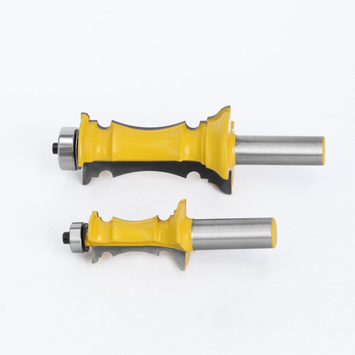 Mitered Door Molding & Chair Rail Router Bit 1/2 12mm Shank Edge ...