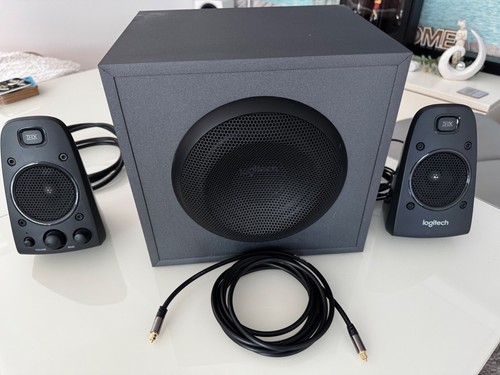 Logitech PC-Lautsprecher Boxen Speakers Z625 Multimedia Speaker 880 ...