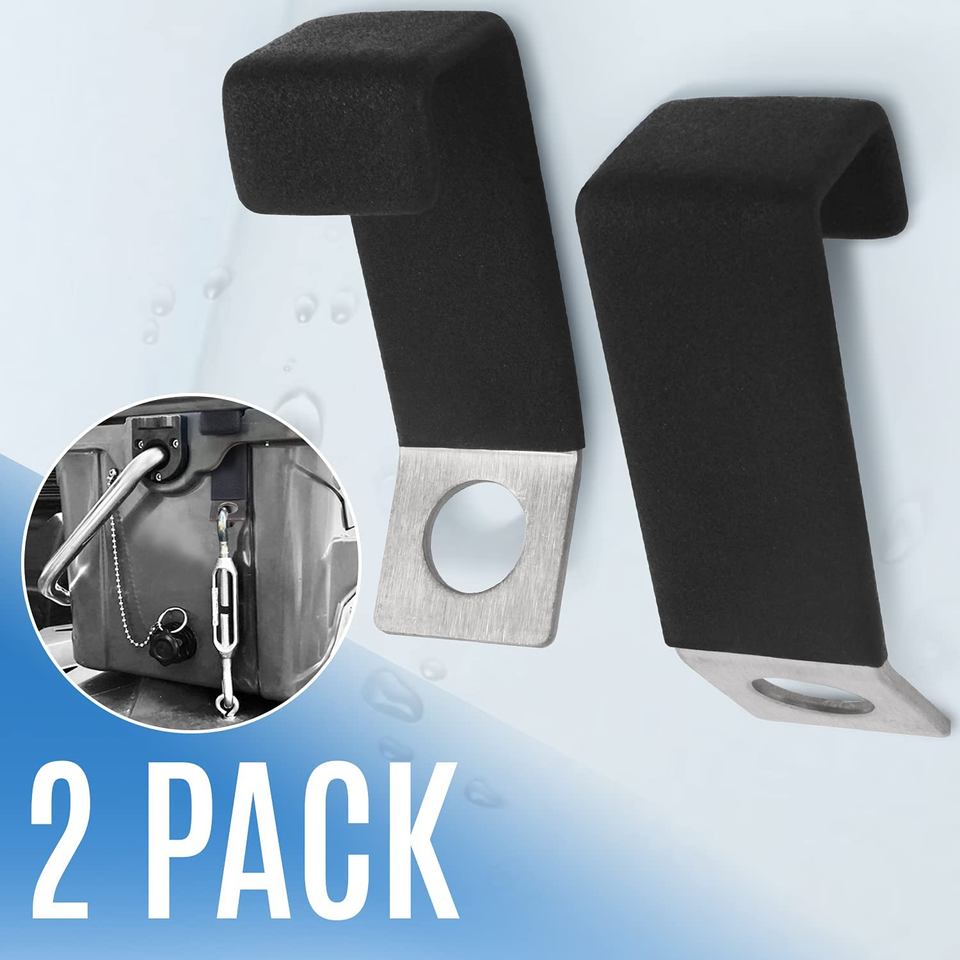 [2 Pack] Cooler Lock Bracket for Yeti and for RTIC Cooler Tie down Kit ...