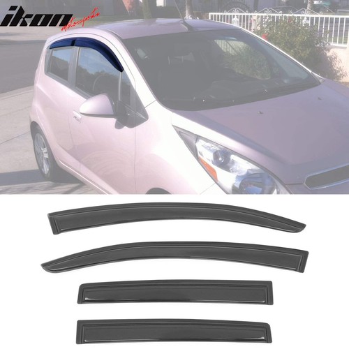 2013-2015 Chevy Spark Hatchback Sedan Acrylic Window Visors 4Pc Set | eBay