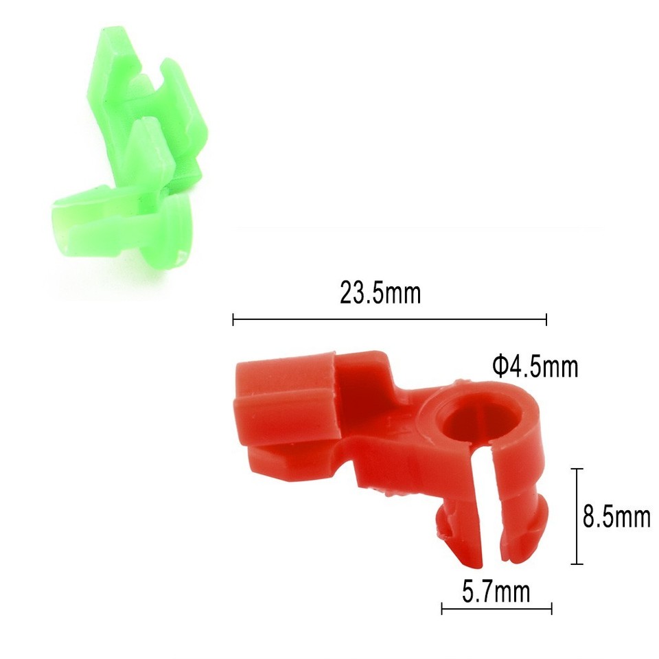 New Practical Fastener Clip Replacement Rivets Side Skirts Bumpers Car ...